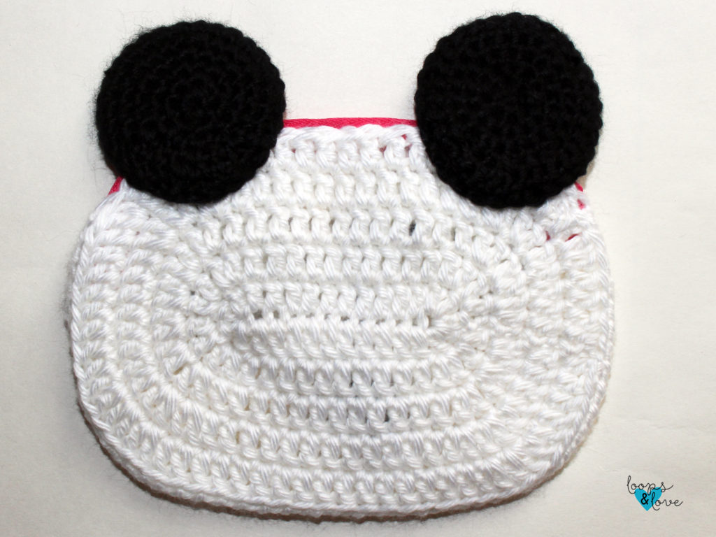Crochet Panda Purse Loops & Love Crochet