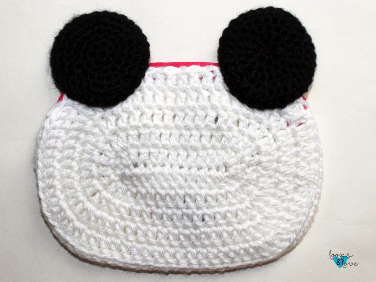 Crochet Panda Purse Loops & Love Crochet