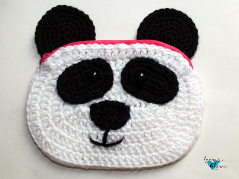 Crochet Panda Purse Loops & Love Crochet