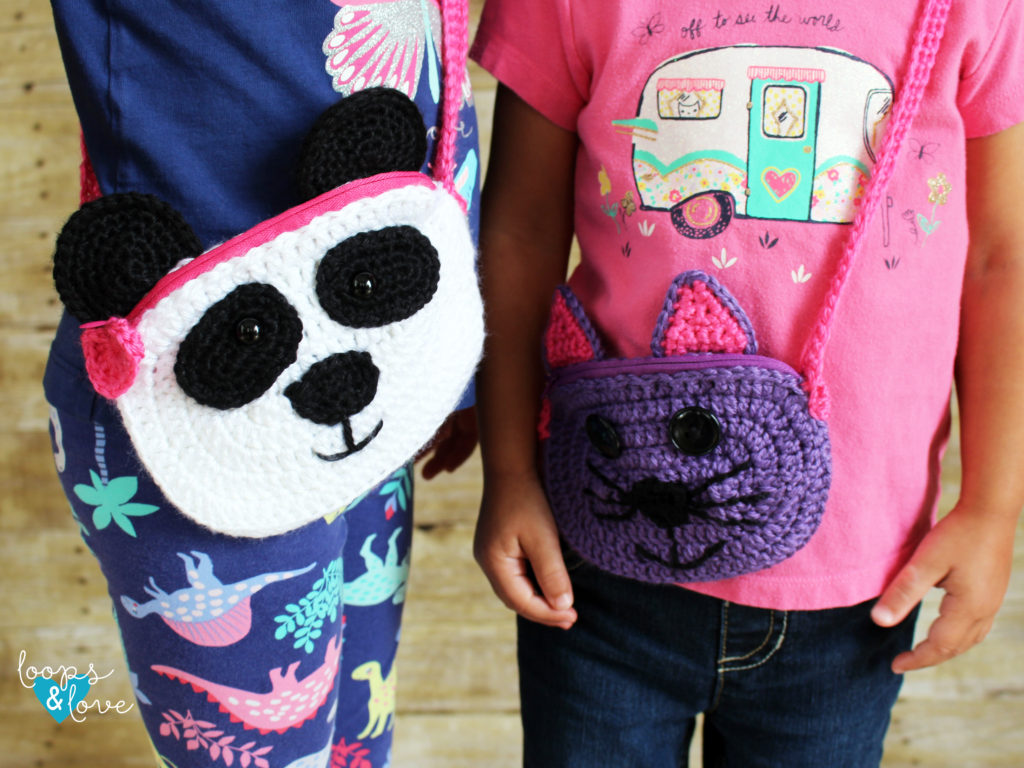 Crochet Cat Purse Loops & Love Crochet