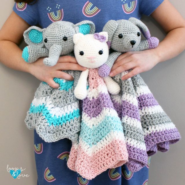 Puppy Lovey - Free Crochet Pattern Loops & Love Crochet