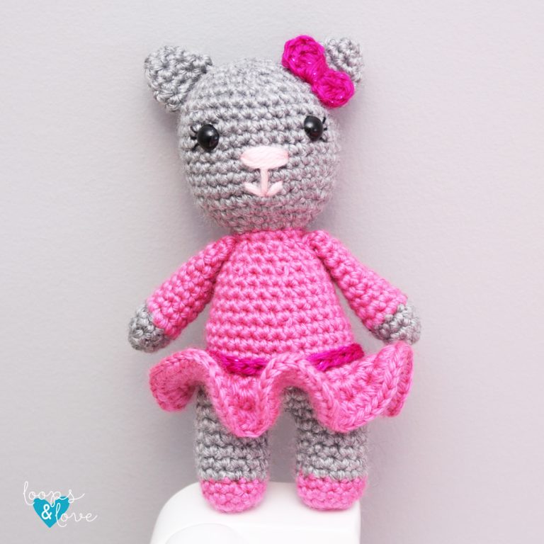 Mini Kitty Crochet Along – Part 2 Loops & Love Crochet