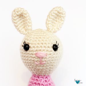 Mini Bunny Amigurumi Loops & Love Crochet