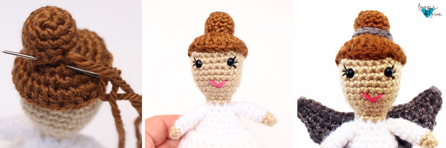Mini Angel Amigurumi - Free Crochet Pattern Loops & Love Crochet