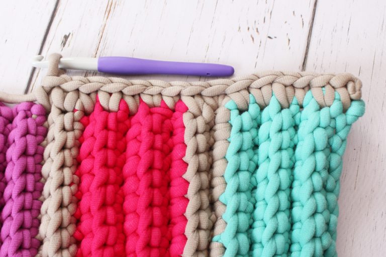 Easy Crochet Bath Mat - Free Crochet Pattern Loops & Love Crochet
