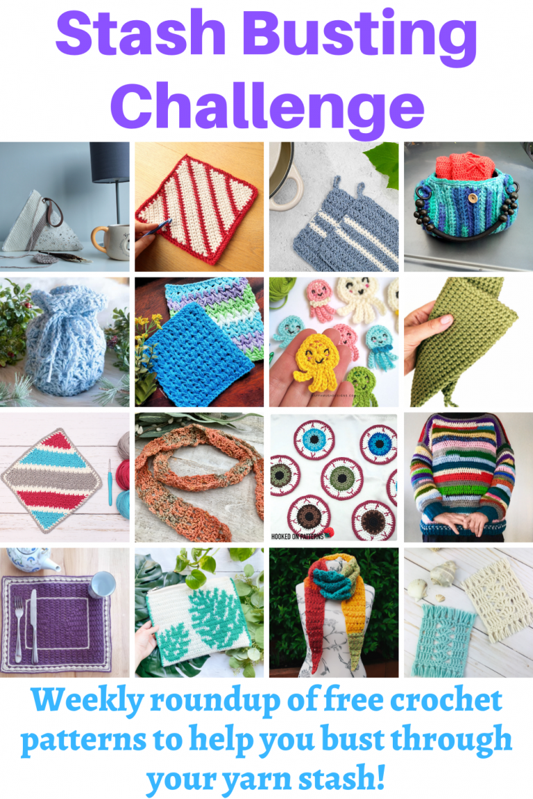 Stash Busting Challenge - Free Crochet Patterns Loops & Love Crochet