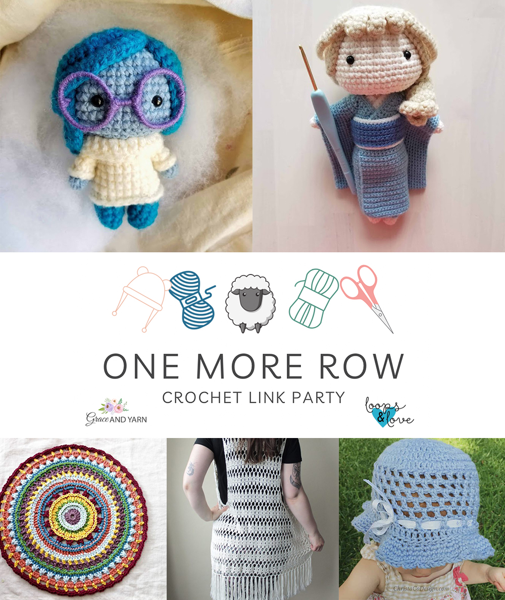 One More Row – Free Crochet Link Party #32 Loops & Love Crochet