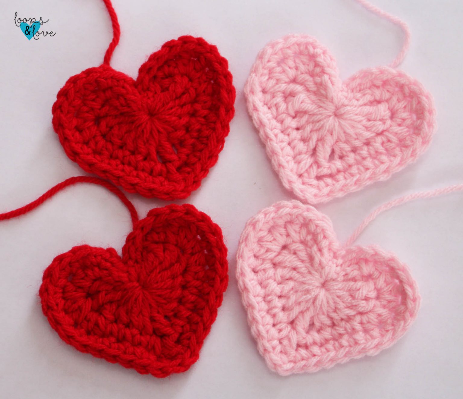 Easy Crochet Hearts Loops & Love Crochet