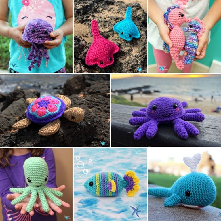 Stingray Amigurumi - Free Crochet Pattern Loops & Love Crochet