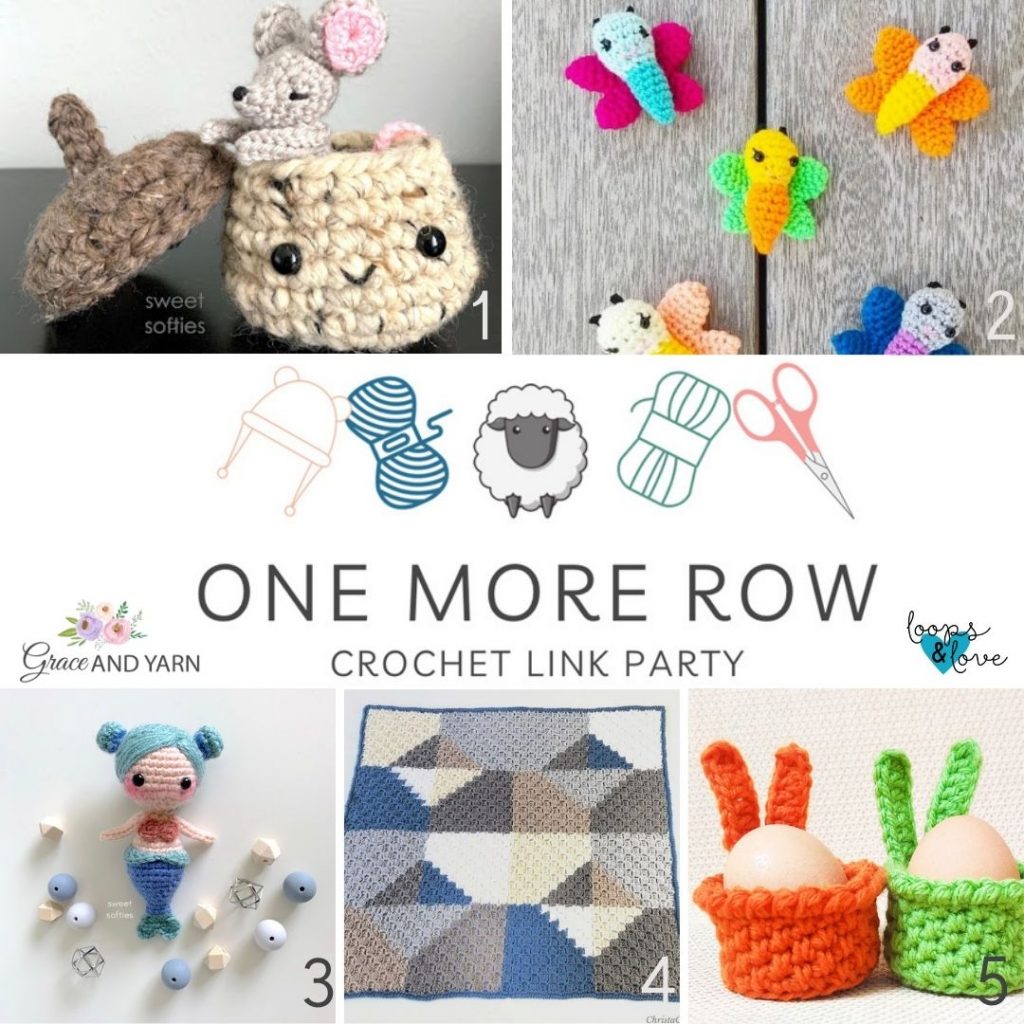 One More Row – Free Crochet Link Party #42