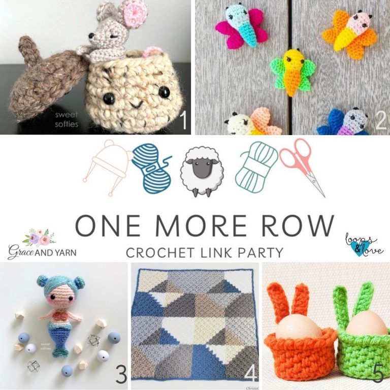 One More Row – Free Crochet Link Party #42