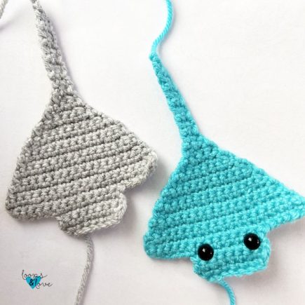 Stingray Amigurumi - Free Crochet Pattern Loops & Love Crochet