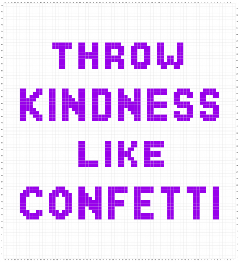 Kindness Wall Hanging Crochet Pattern Loops & Love Crochet