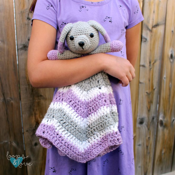 Puppy Lovey - Free Crochet Pattern Loops & Love Crochet