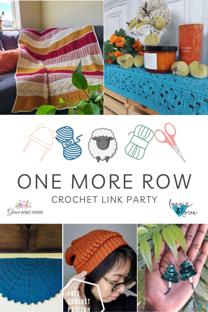 One More Row - Free Crochet Link Party #49 Loops & Love Crochet