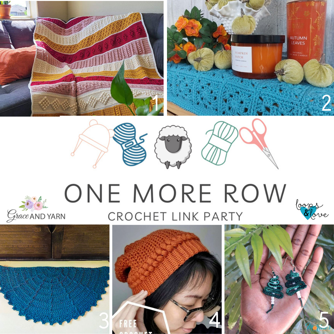 One More Row - Free Crochet Link Party #49 Loops & Love Crochet