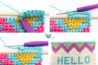 Spring Wall Hanging - Free Crochet Pattern Loops & Love Crochet