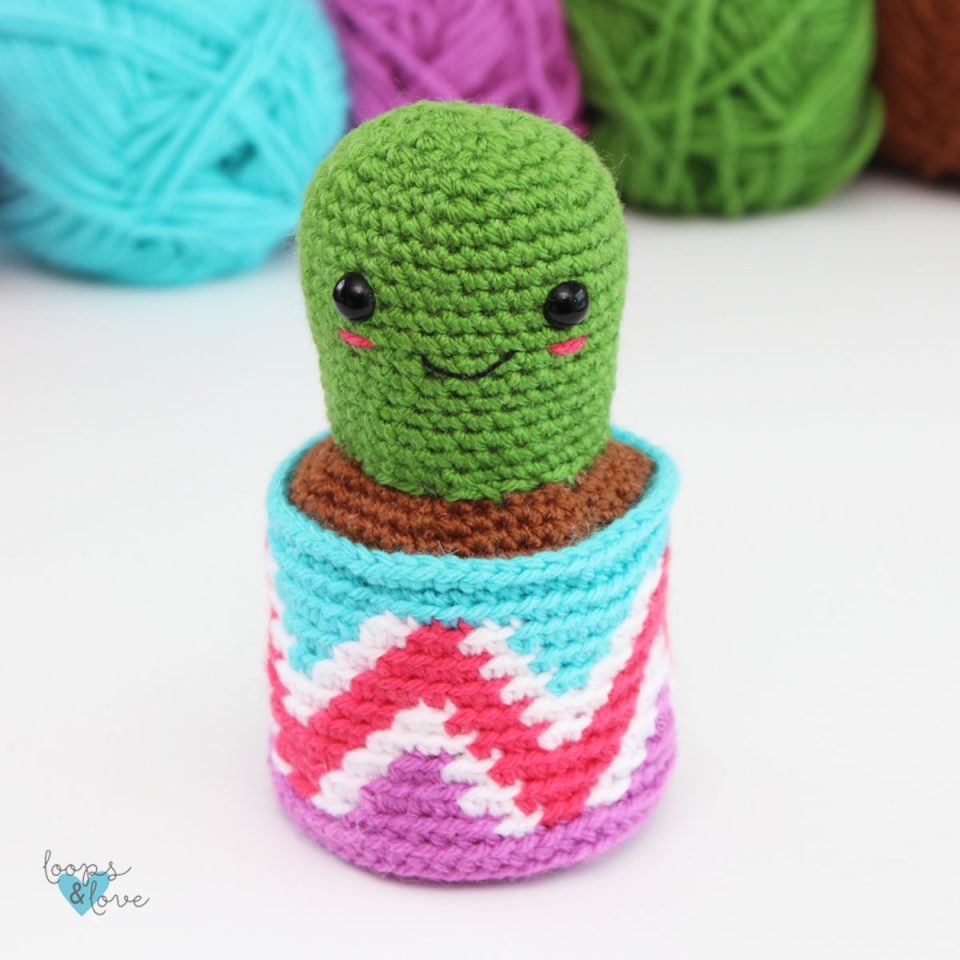 Cactus Amigurumi - Free Crochet Pattern Loops & Love Crochet