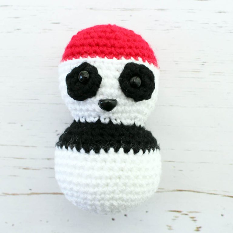 Panda Ornament - Free Crochet Pattern Loops & Love Crochet