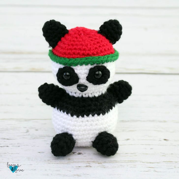 Panda Ornament - Free Crochet Pattern Loops & Love Crochet