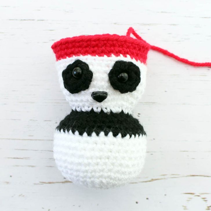 Panda Ornament - Free Crochet Pattern Loops & Love Crochet