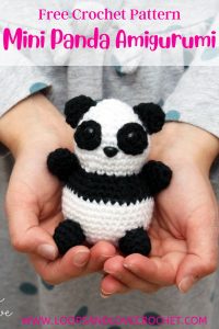Mini Panda Amigurumi - Free Crochet Pattern Loops & Love Crochet