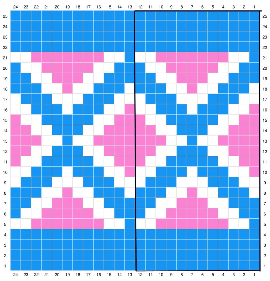 Diamond Gem Bag - Free Crochet Pattern Loops & Love Crochet